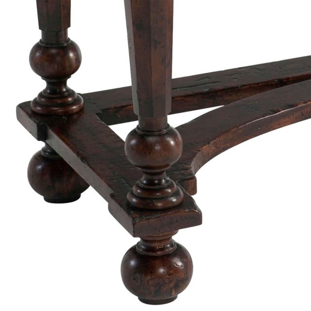Rustic English Console Table | Chairish