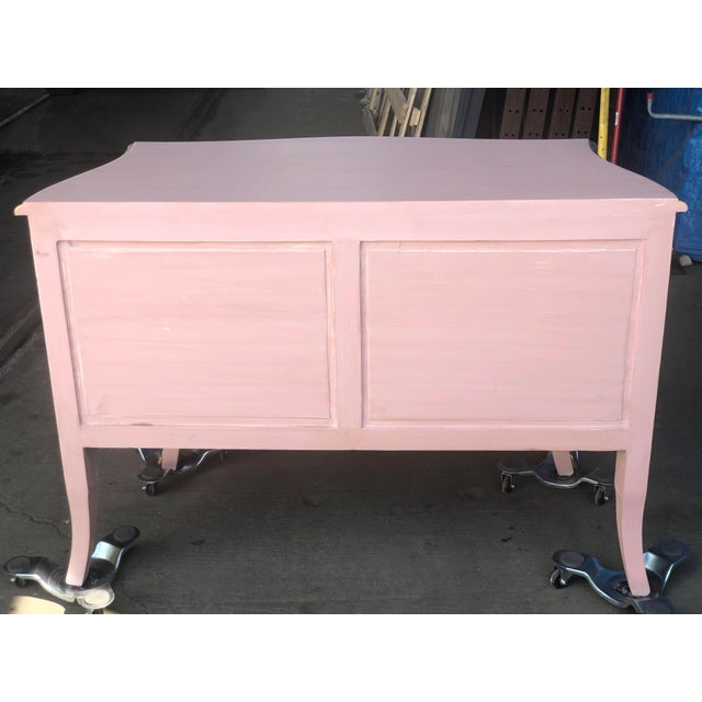Blush Pink Chest of Drawers French Style | Chairish