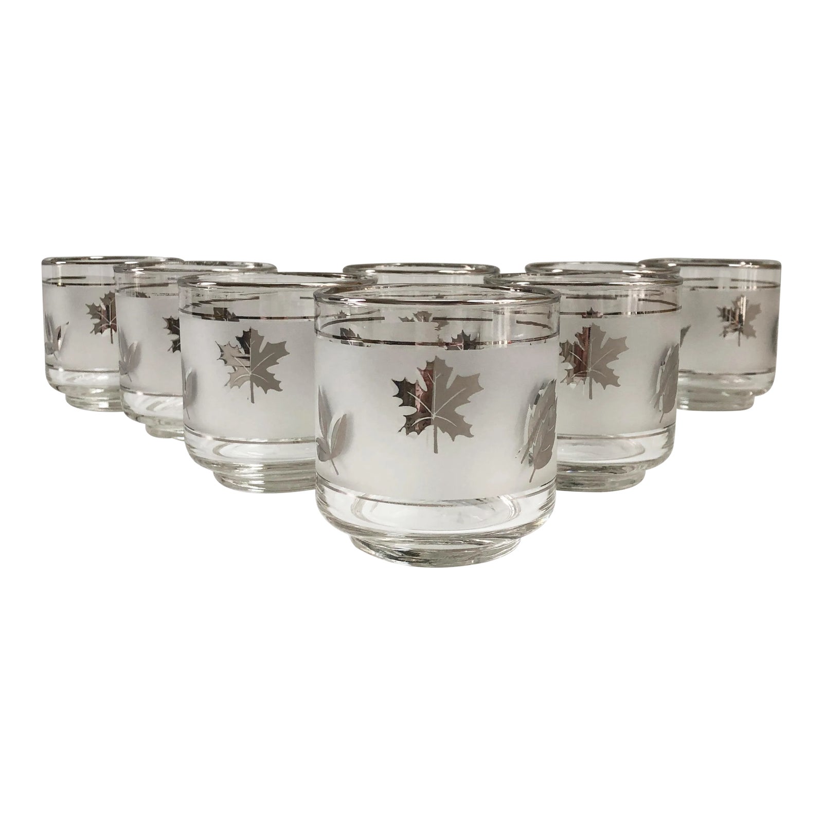 Midcentury Libbey Rocks Glasses - Set of 8 | Chairish