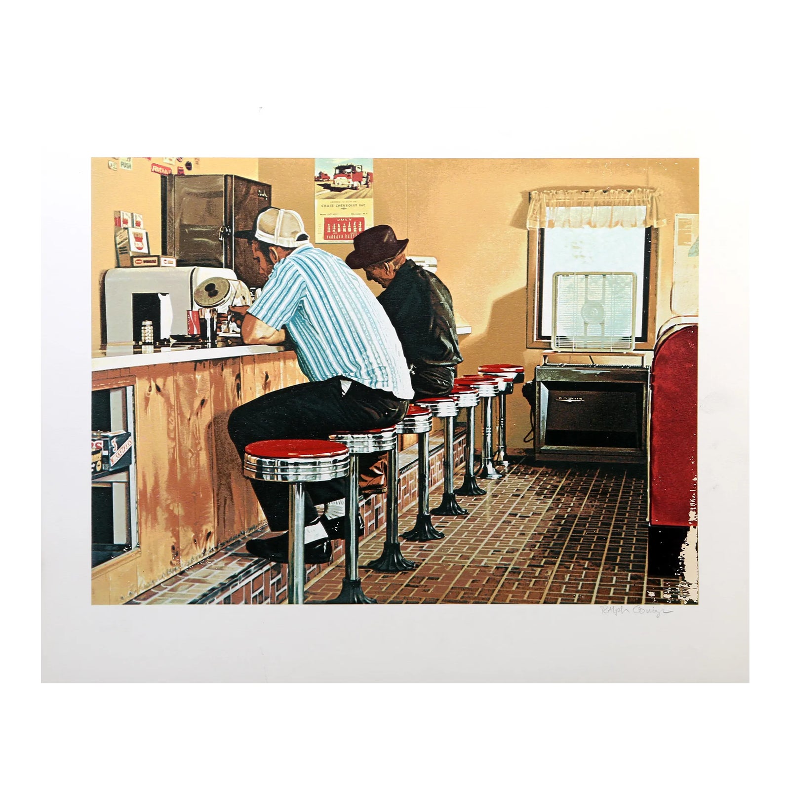 1980s Twin Springs Diner by Ralph Goings | Chairish