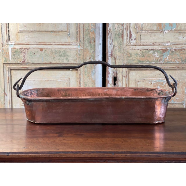 Early 19th Century French Copper Fish Pot | Chairish