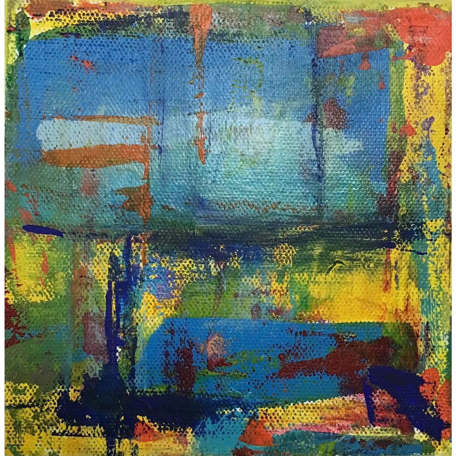 “AS020823” Contemporary Original Abstract Study Painting by Stephen ...