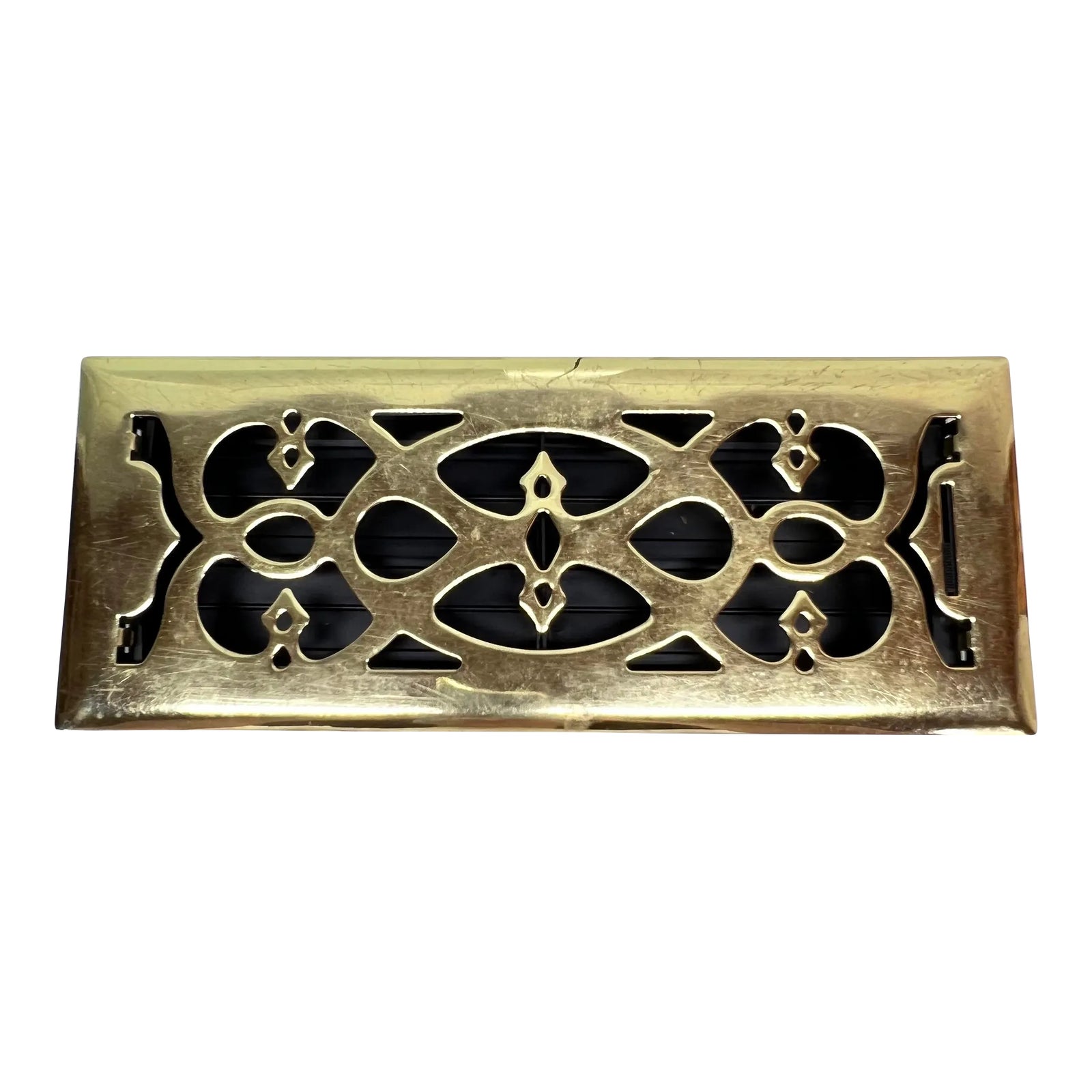 Vintage Brass Register Cover | Chairish