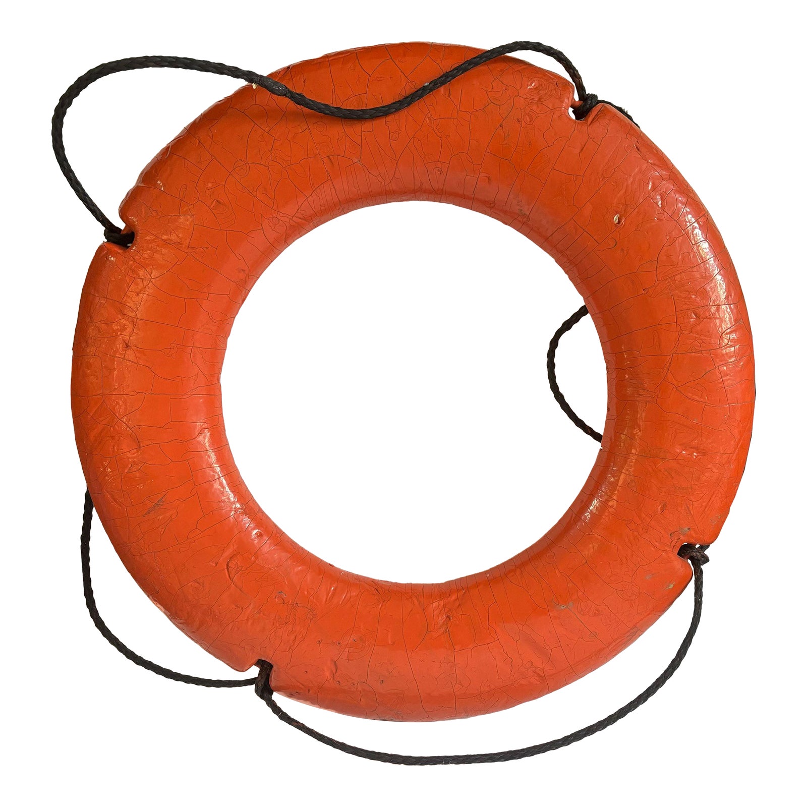 Vintage Life Preserver Ring, Coastal Beach House Decor | Chairish