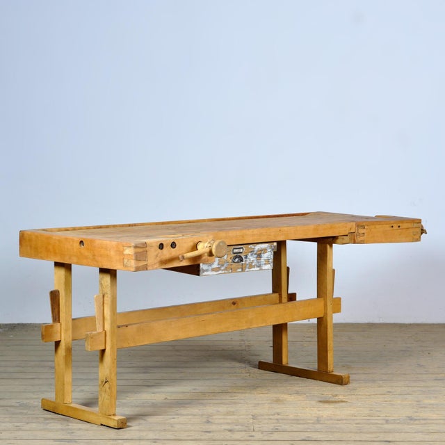 Carpenters Workbench, 1950s | Chairish