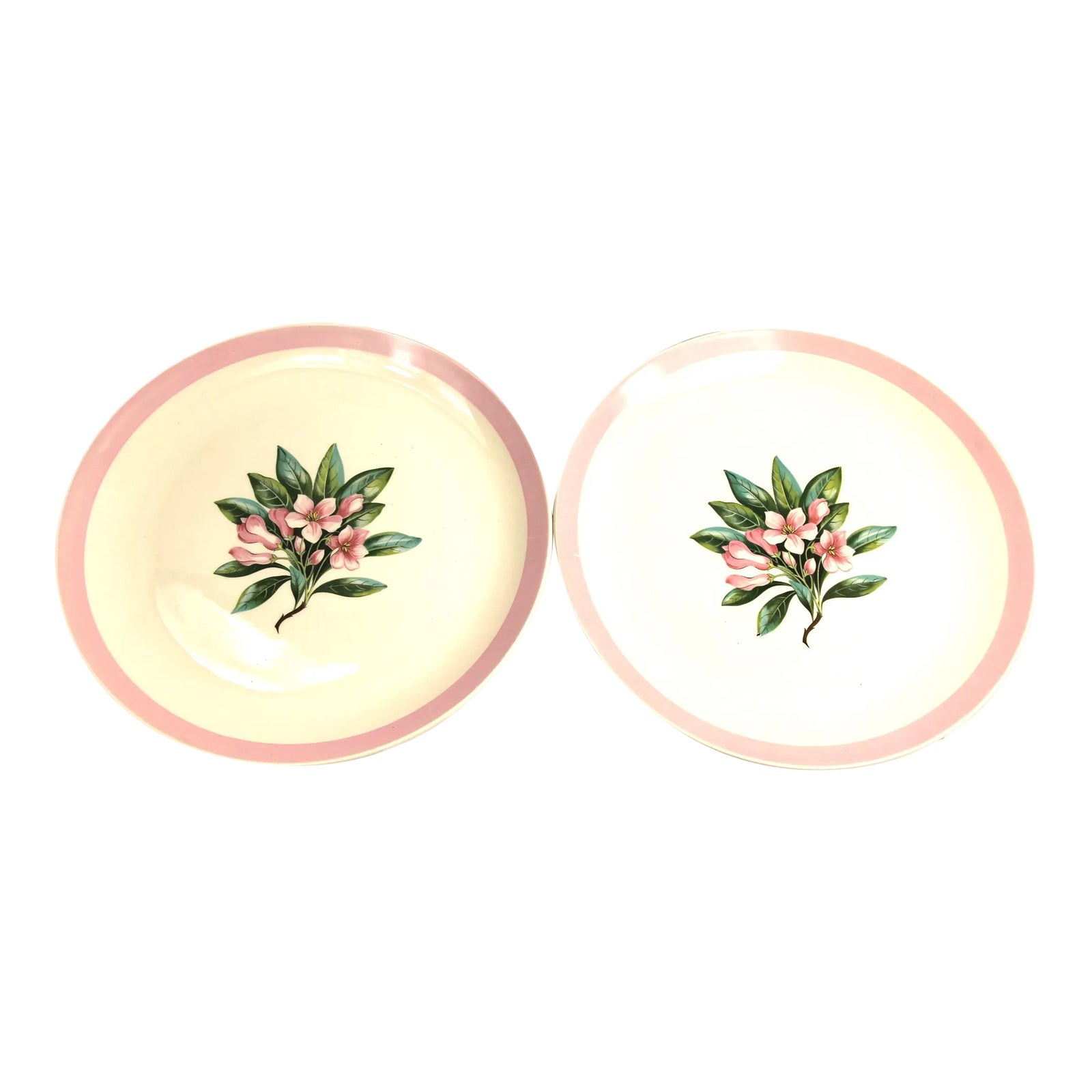 1950s Prim Rose China National Brotherhood Operative Potters Pink ...