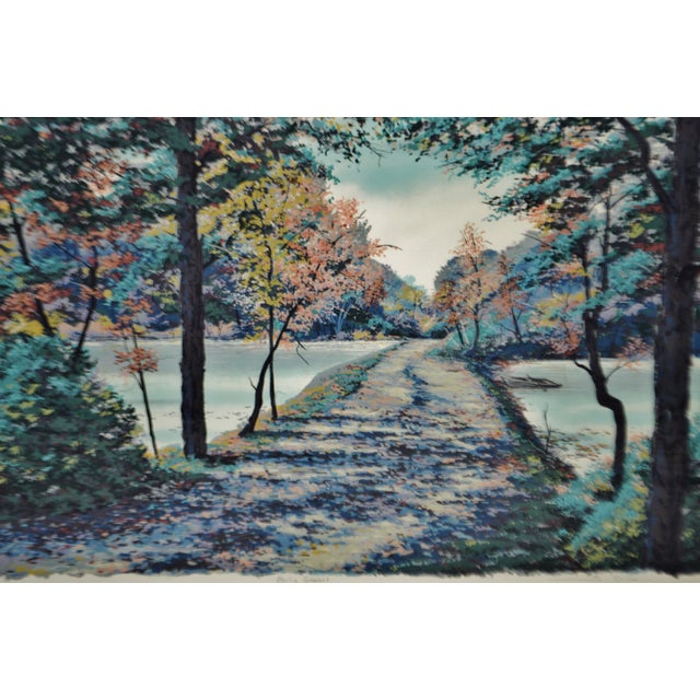 Vintage Framed Steve Bloom Pencil Signed Artist Proof Serigraph Early ...