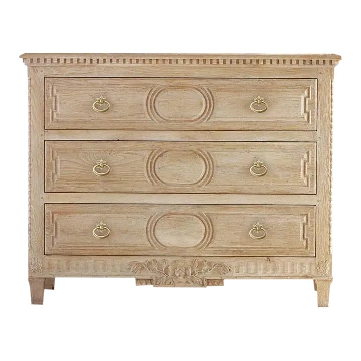 Modern History Weathered Oak Chest | Chairish