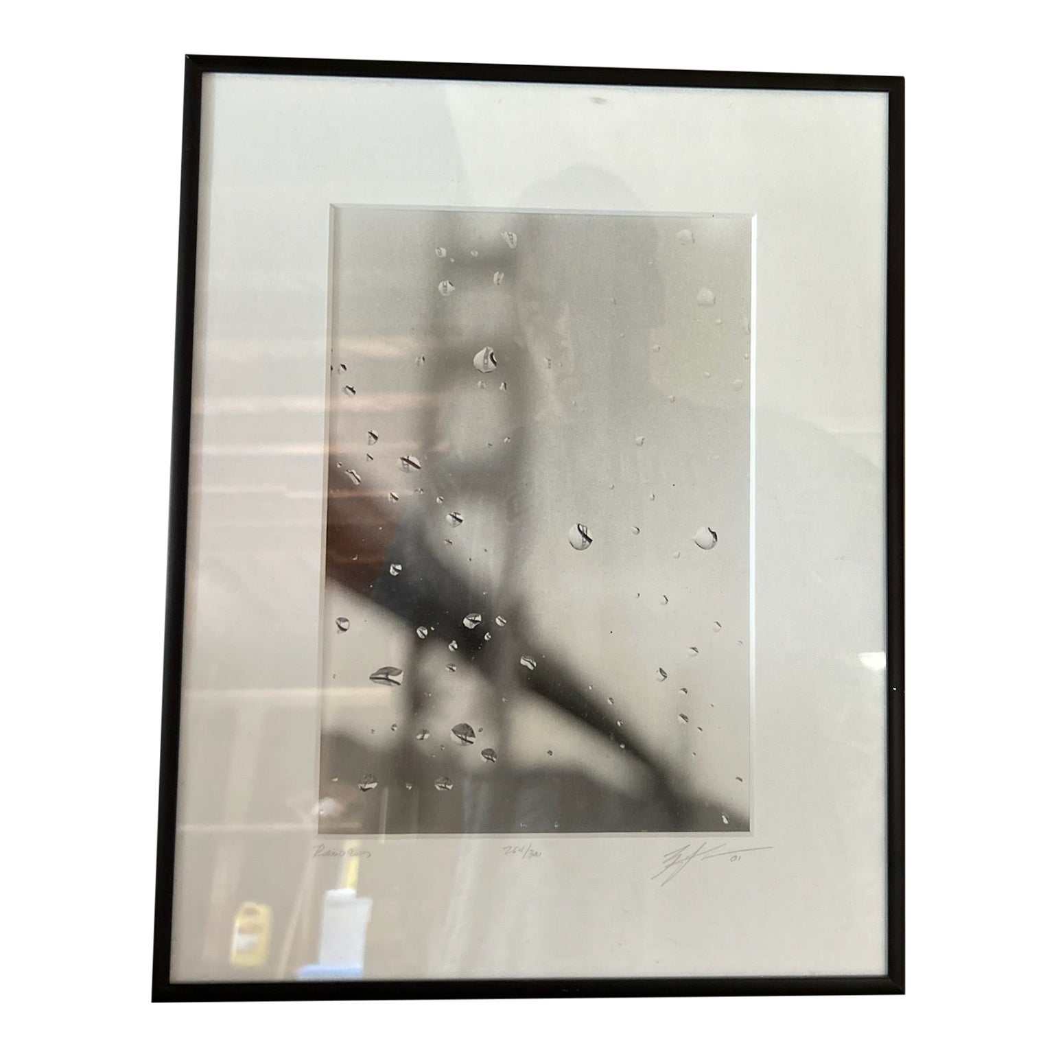 1990s Craig Fonarow Photography Bridge In The Rain Framed Photograph ...