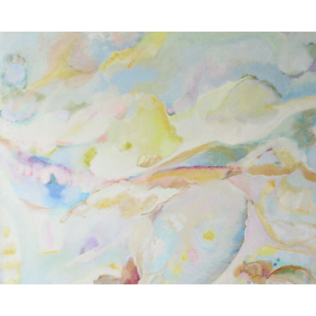 Ronald D. Newman Signed Oil on Canvas Abstract Painting | Chairish