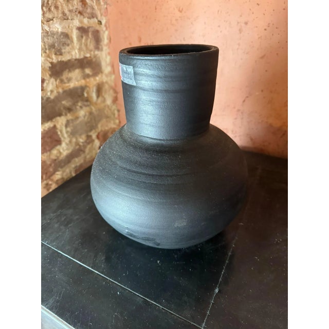 1990s African Kenyan Ceramic Medium-Sized Vase | Chairish