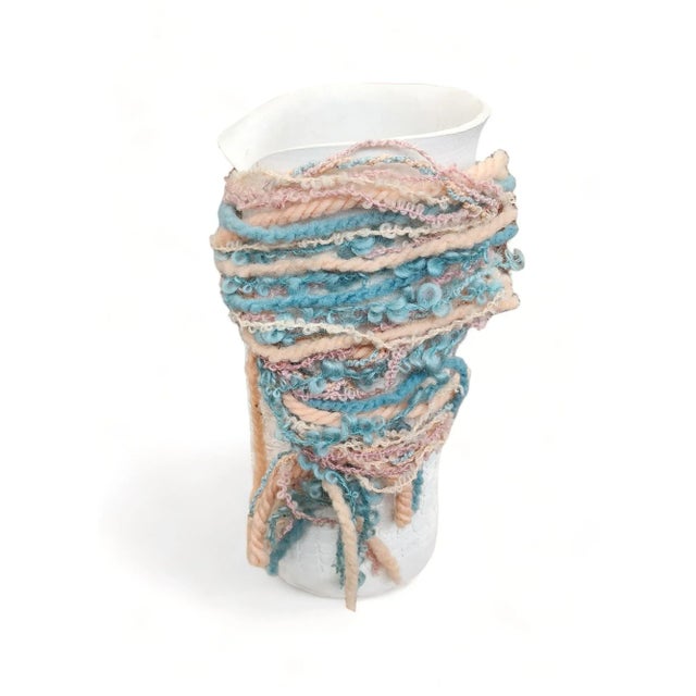 Mixed Media Pottery N' Fiber Vase by EMFrisch ~ Eileen & Mark Frisch ...