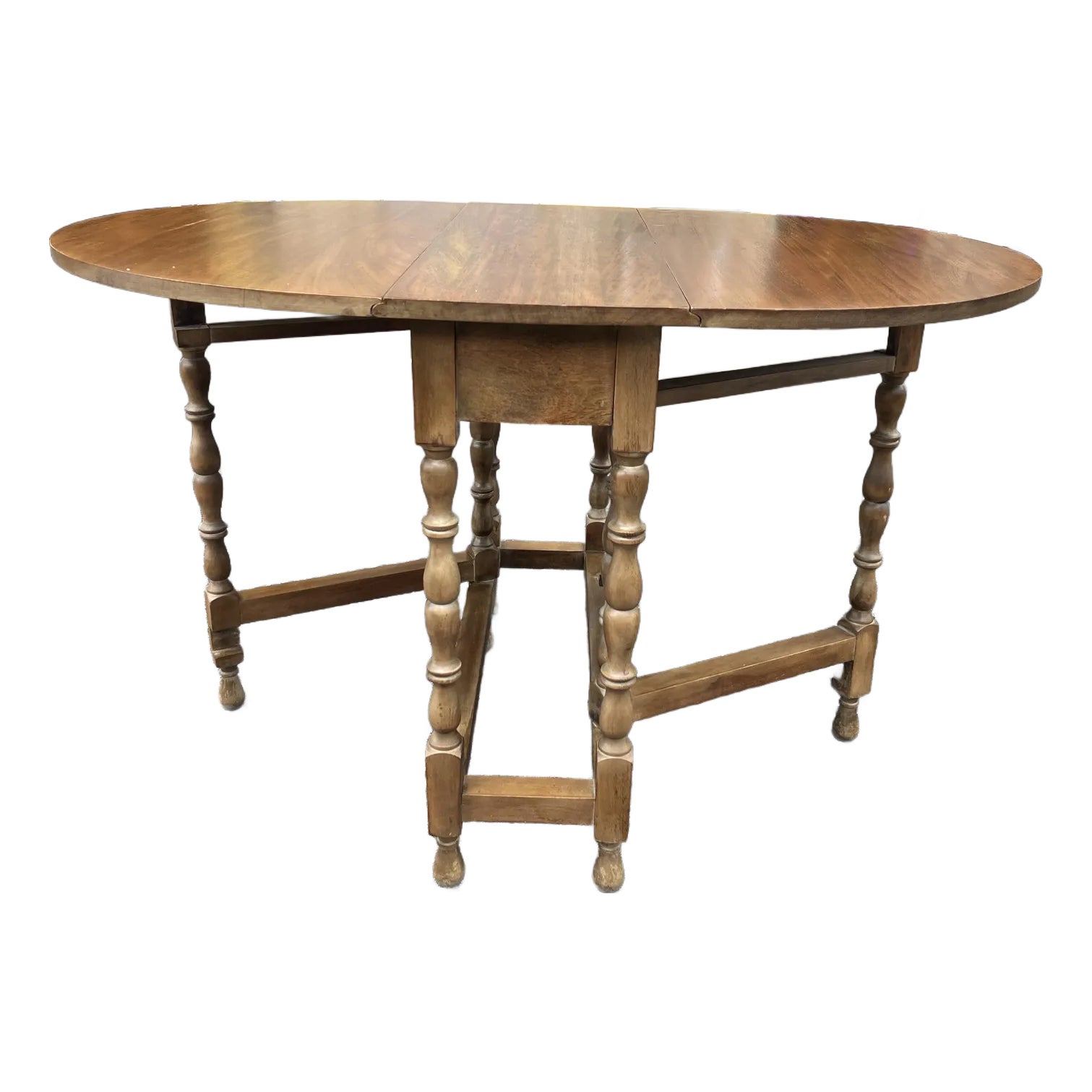 Vintage Drop Leaf Gate Leg Side Table | Chairish