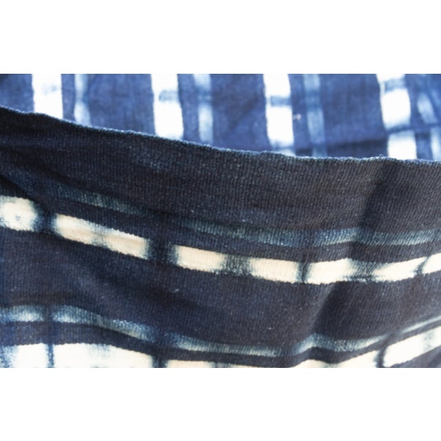 Bamako Blue Indigo Mud Cloth | Chairish