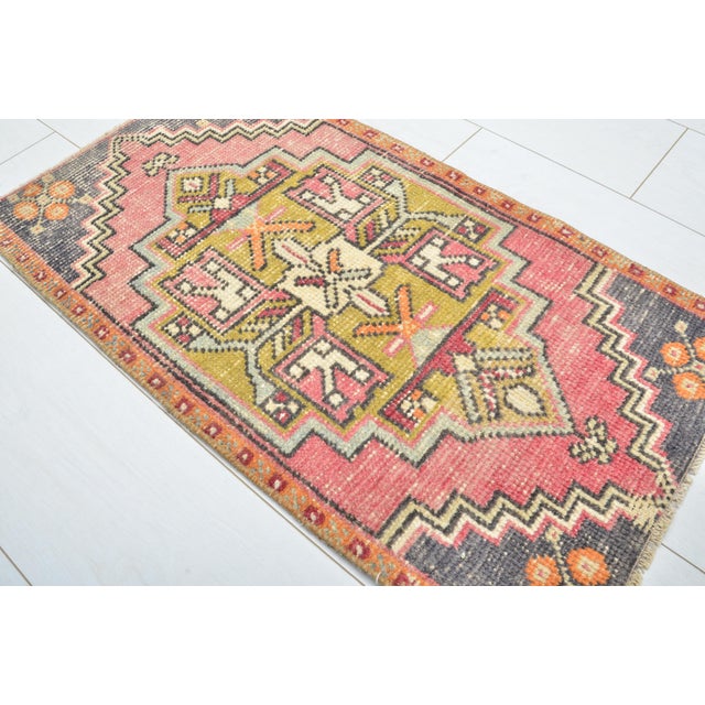 Mid 20th Century Oushak Anatolian Wool Carpet | Chairish
