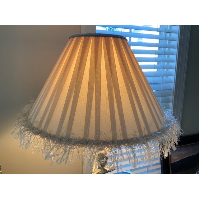 1990s Lamp Shade With Fringe | Chairish
