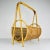 1960s Vintage Bamboo and Vienna Straw Magazine Rack, Italy | Chairish