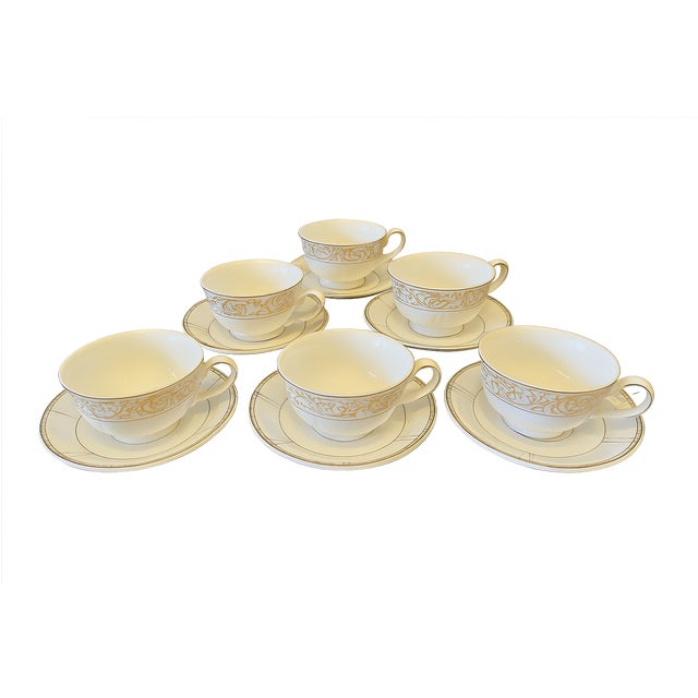 1950s Seyei Fine China Tea Set- 17 Pieces | Chairish
