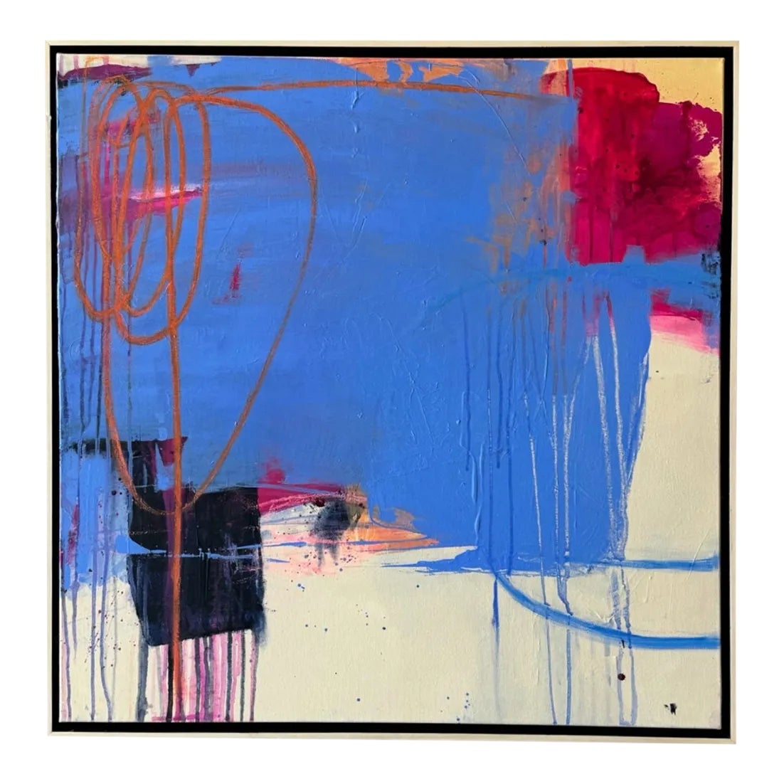 "Blueberry Bouquet" Painting by Jamie Rix | Chairish