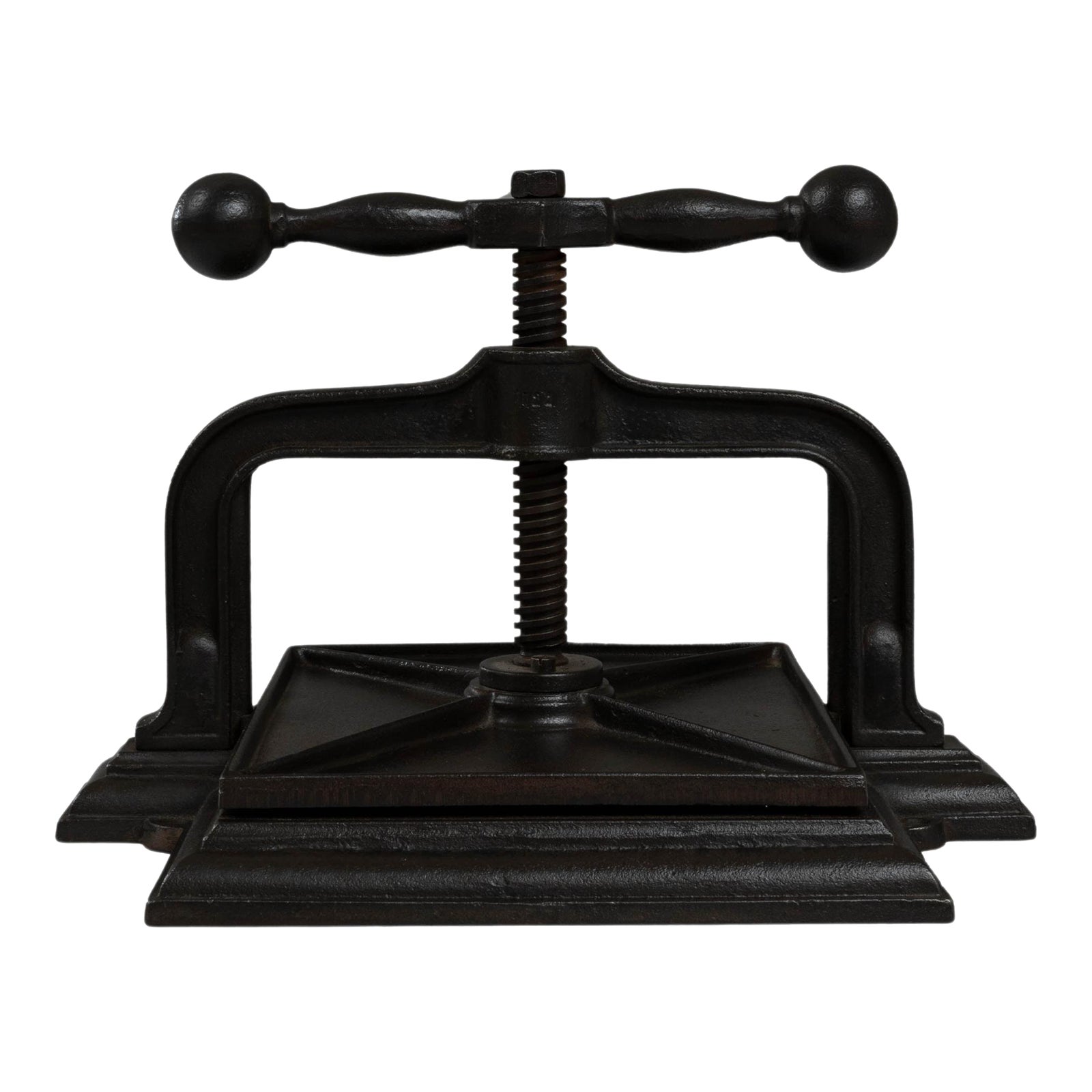20th Century Belgian Cast Iron Press | Chairish
