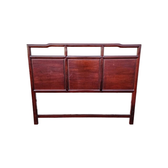 Vintage Chinese Queen-Sized Headboard | Chairish