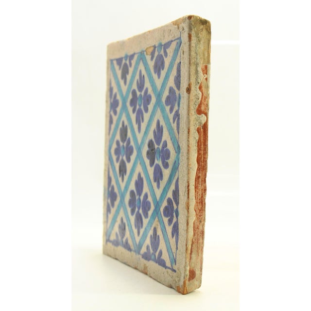 19th Century Mughal /Qajar Indo-Persian Blue & Turquoise Glaze Redware ...