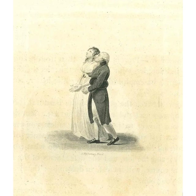 Thomas Holloway, Daily Life Scene, Etching, 1810 | Chairish