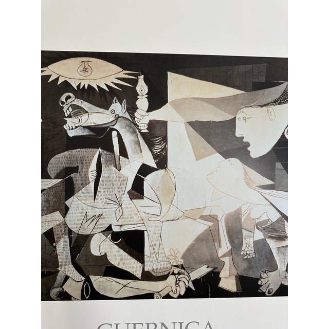 1990s Vintage Large Picasso Guernica Print Denmark, Framed | Chairish