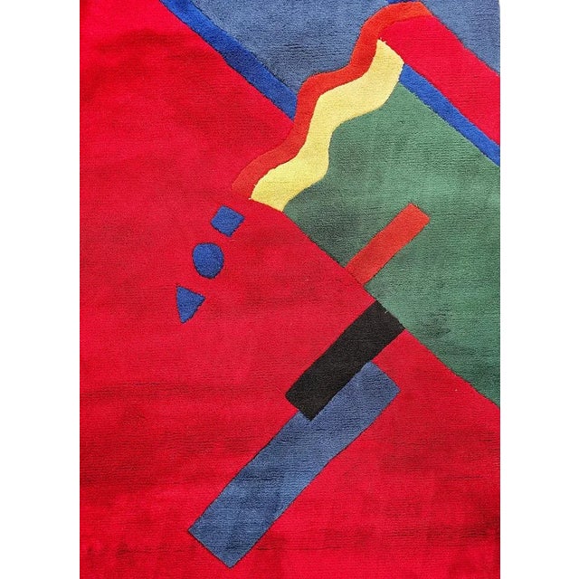 Vintage Italian Rug, 1990s | Chairish