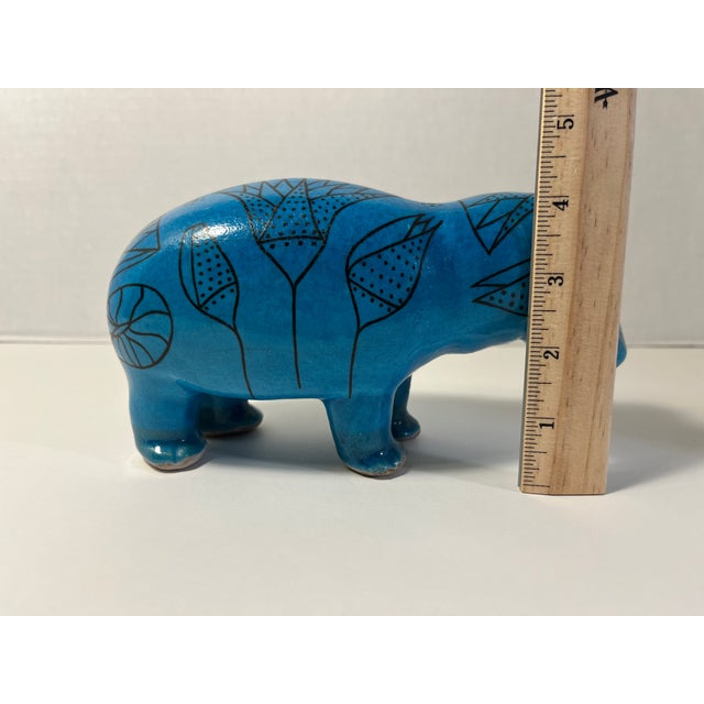 Vintage Metropolitan Museum of Art Mma Blue Ceramic William the Hippo ...