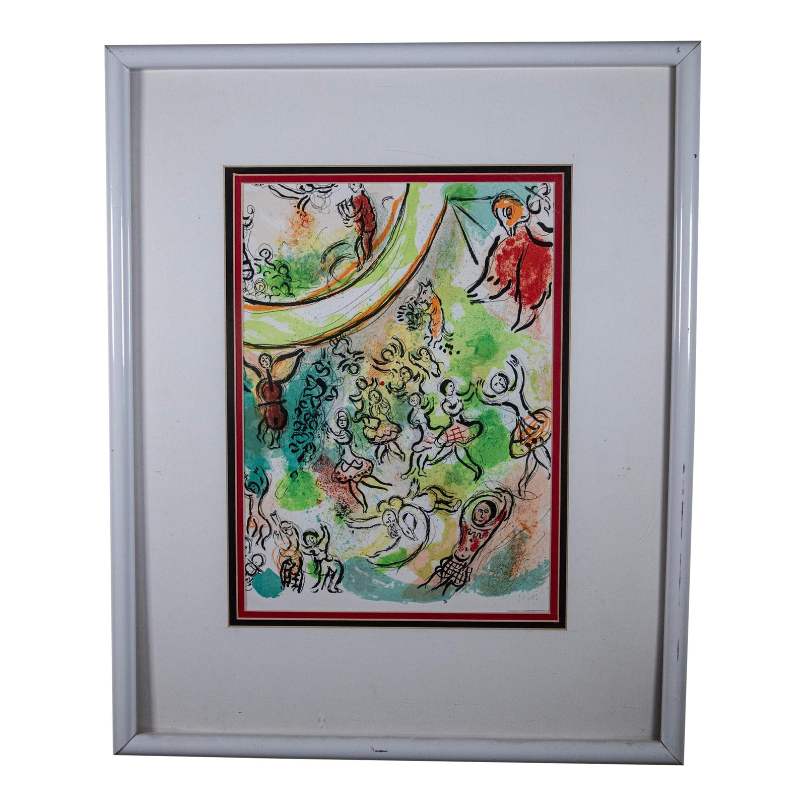 Marc Chagall - The Ceiling of the Paris Opera - Lithograph - 1965 - Coa ...