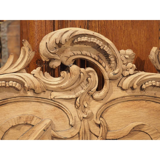 Highly Carved 18th Century Rocaille Overdoor From France | Chairish