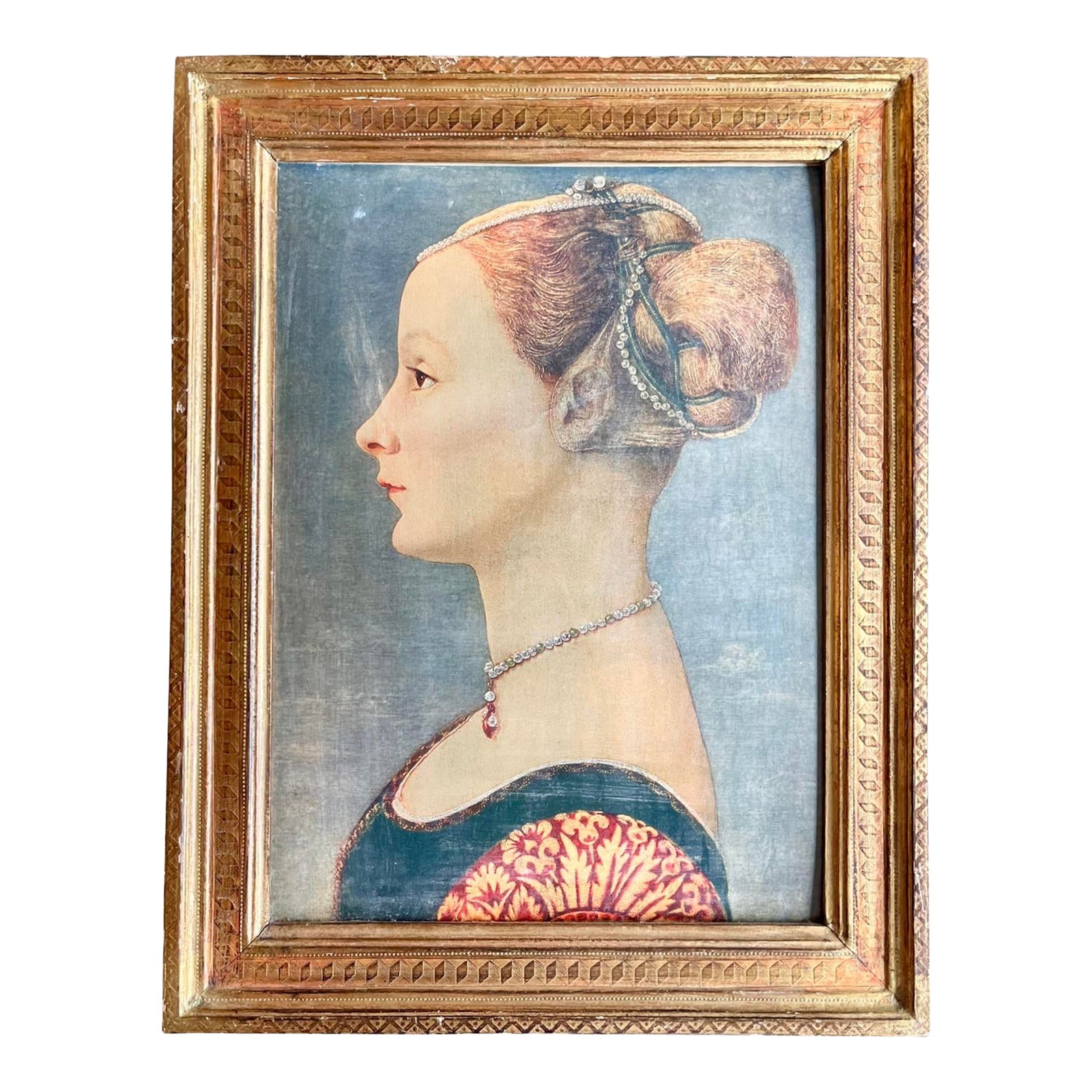 Florentine Renaissance "Portrait of a Woman" by A. Polloaiuolo, by ...