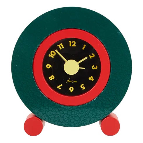 Postmodern Table Clock by George Sowden & Nathalie Du Pasquier for Neos ...