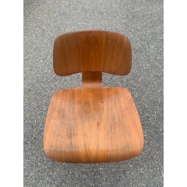 Early 2nd Generation Eames Dcw Herman Miller Calico Ash Chair | Chairish