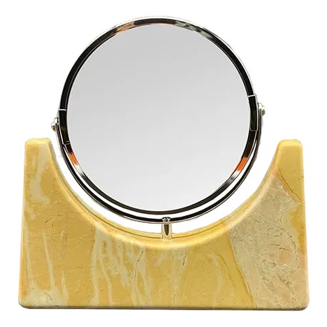 Sunset Marble Table Mirror by Euromarmi Store | Chairish