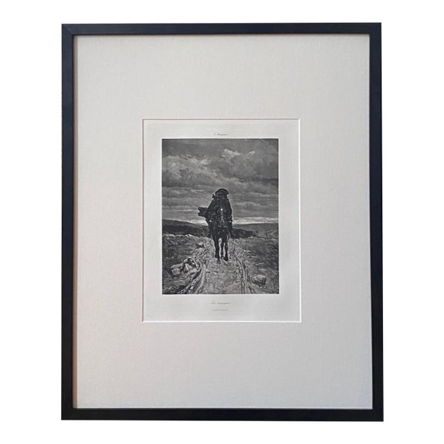 Late 19th Century Jean-Louis-Ernest Meissonier Print, Le Voyageur ...