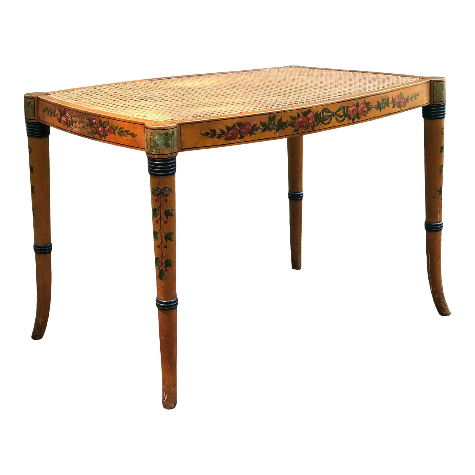 19th Century English Adams Bench | Chairish