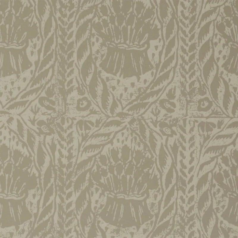 Cornstooks Cream Wallpaper - Sample | Chairish