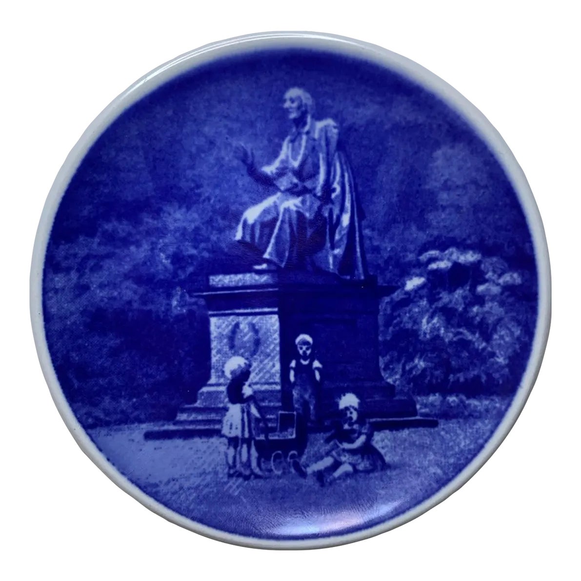 Vintage Royal Copenhagen Denmark Mini Plate h.c Andersen Kongens Have ...