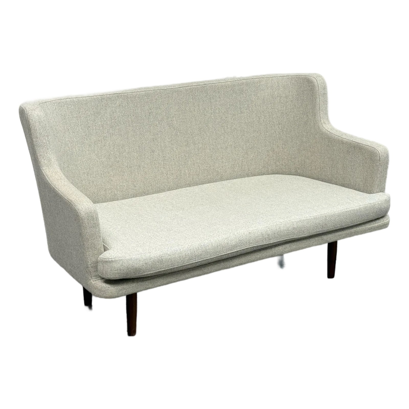 Organic Modernism for Hd Buttercup Mid Century Modern Loveseat | Chairish