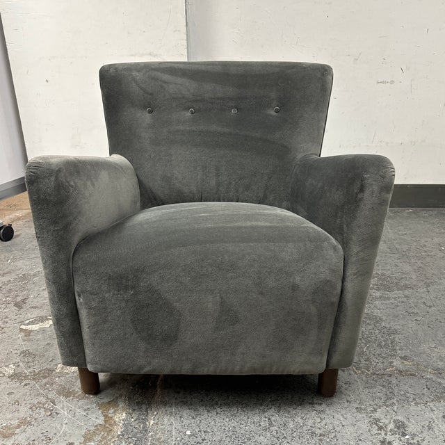 Custom Design Lounge Arm Chair | Chairish