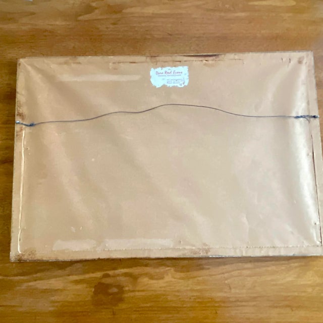 1970s Contemporary Signed Watercolor of a Landscape by American Artist ...