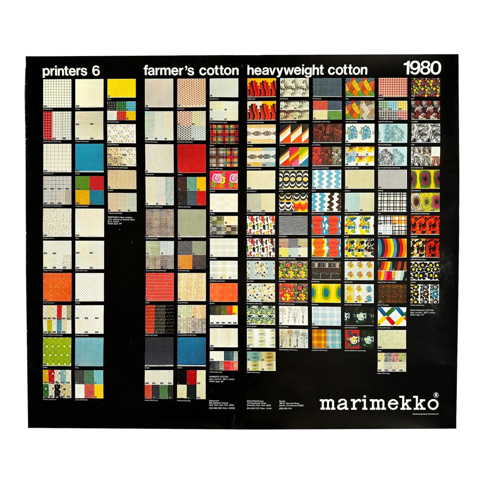 1980 Marimekko Promotional Poster | Chairish