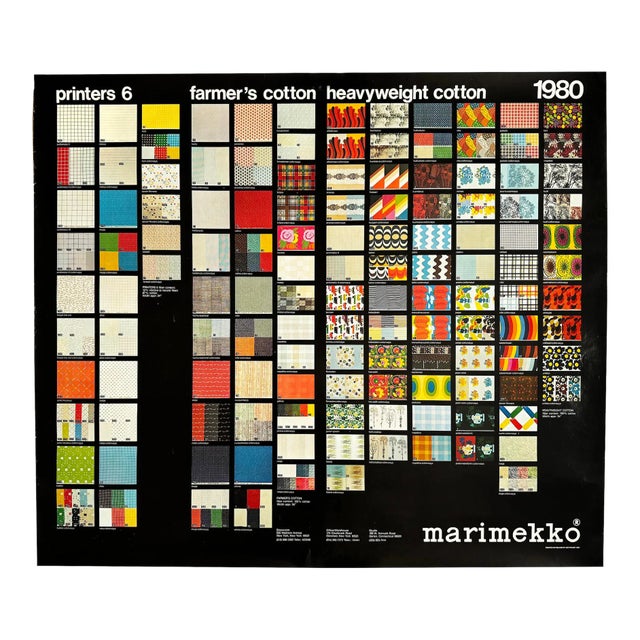 1980 Marimekko Promotional Poster | Chairish