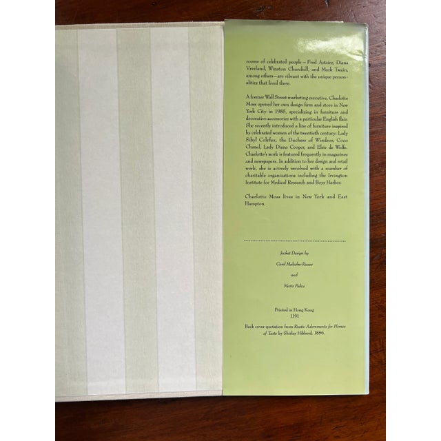 Charlotte Moss a Passion for Detail 1st Ed. 1991 | Chairish