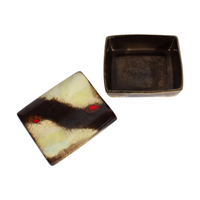 West German Mid-Century Ceramic Box | Chairish