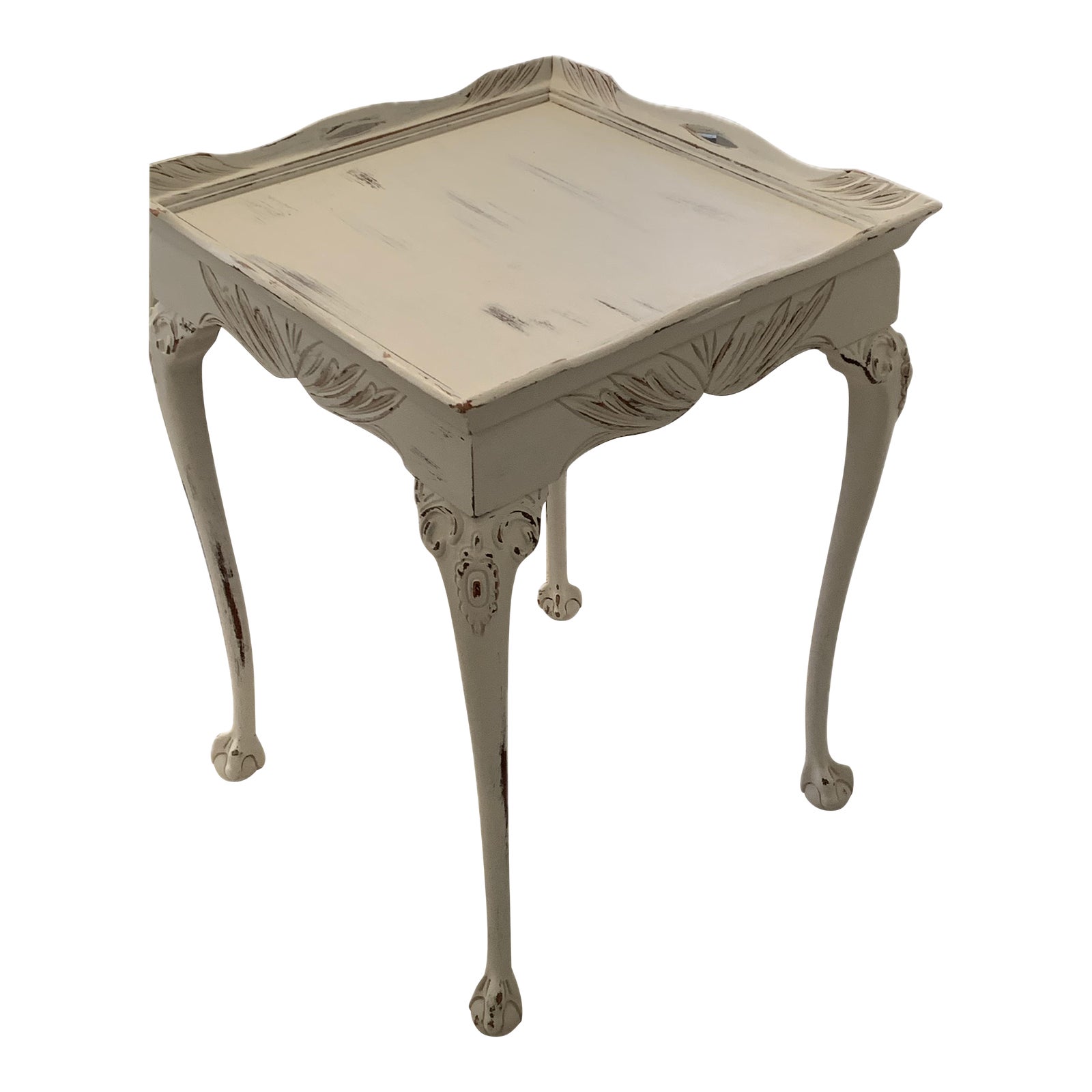 1940s Vintage Side Table | Chairish