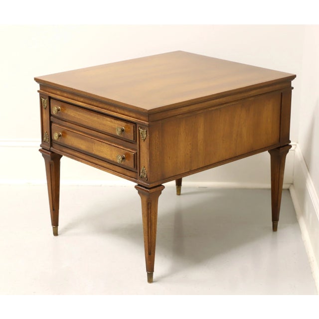 Weiman Mid 20th Century Mahogany Side Table With Tapered Legs | Chairish