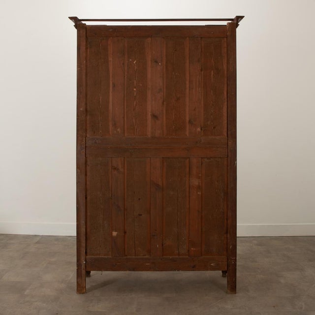 French 19th Century Carved Oak Armoire Chairish
